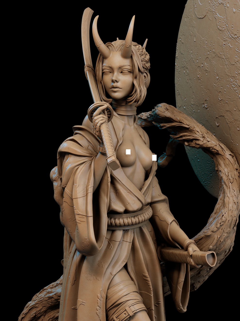 Female Oni (Nude Version) – Stellar Forge